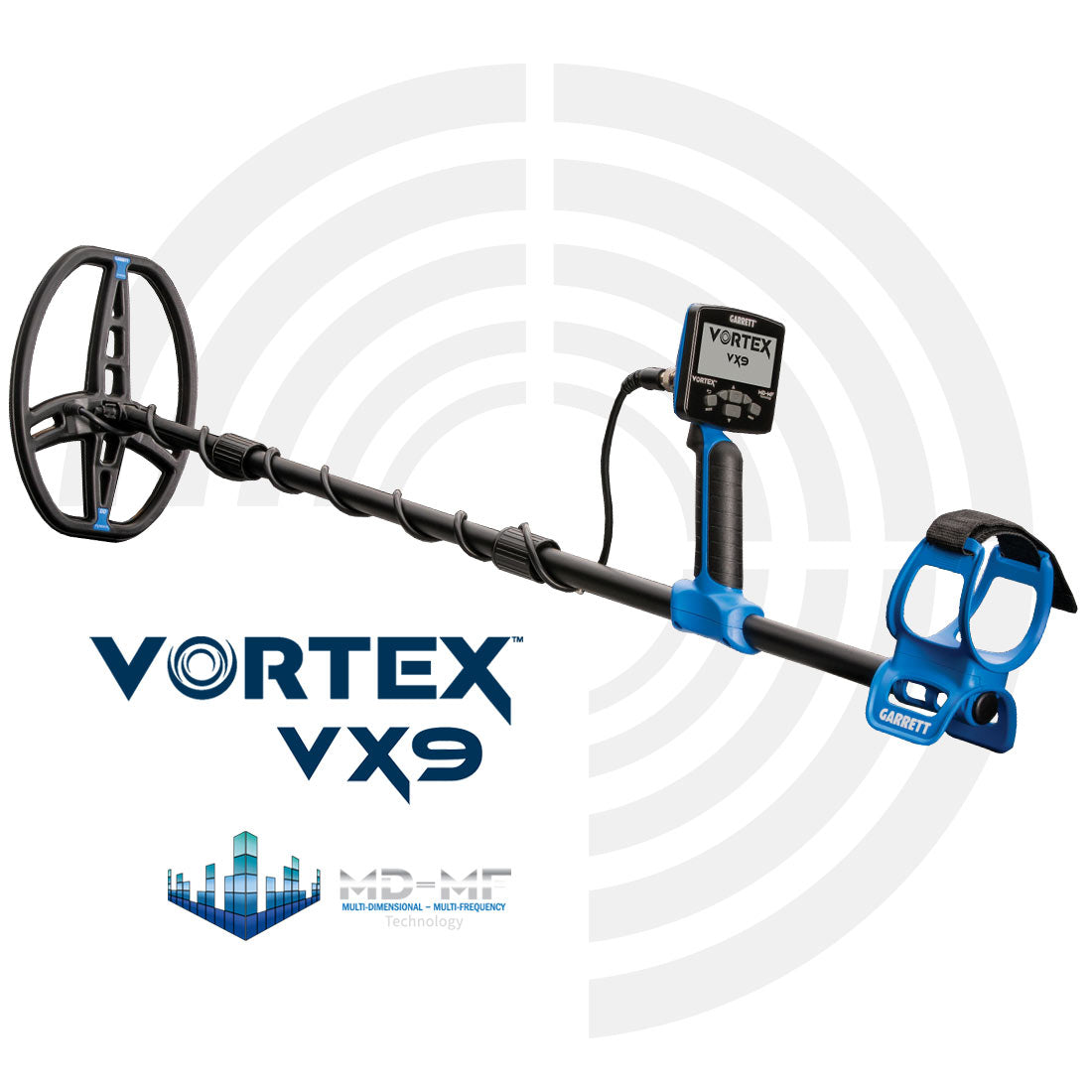 Garrett Vortex VX9™ | mit MD-MF & dreistufiger Objektanzeige – DTI-Shop
