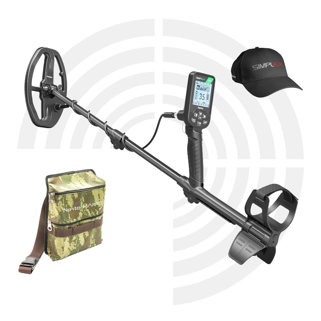 Nokta Simplex Lite Metalldetektor | Neue Generation – DTI-Shop